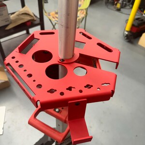 Mobile Rocket Light Tool Rack for Milwaukee Rocket Lights Construction ...