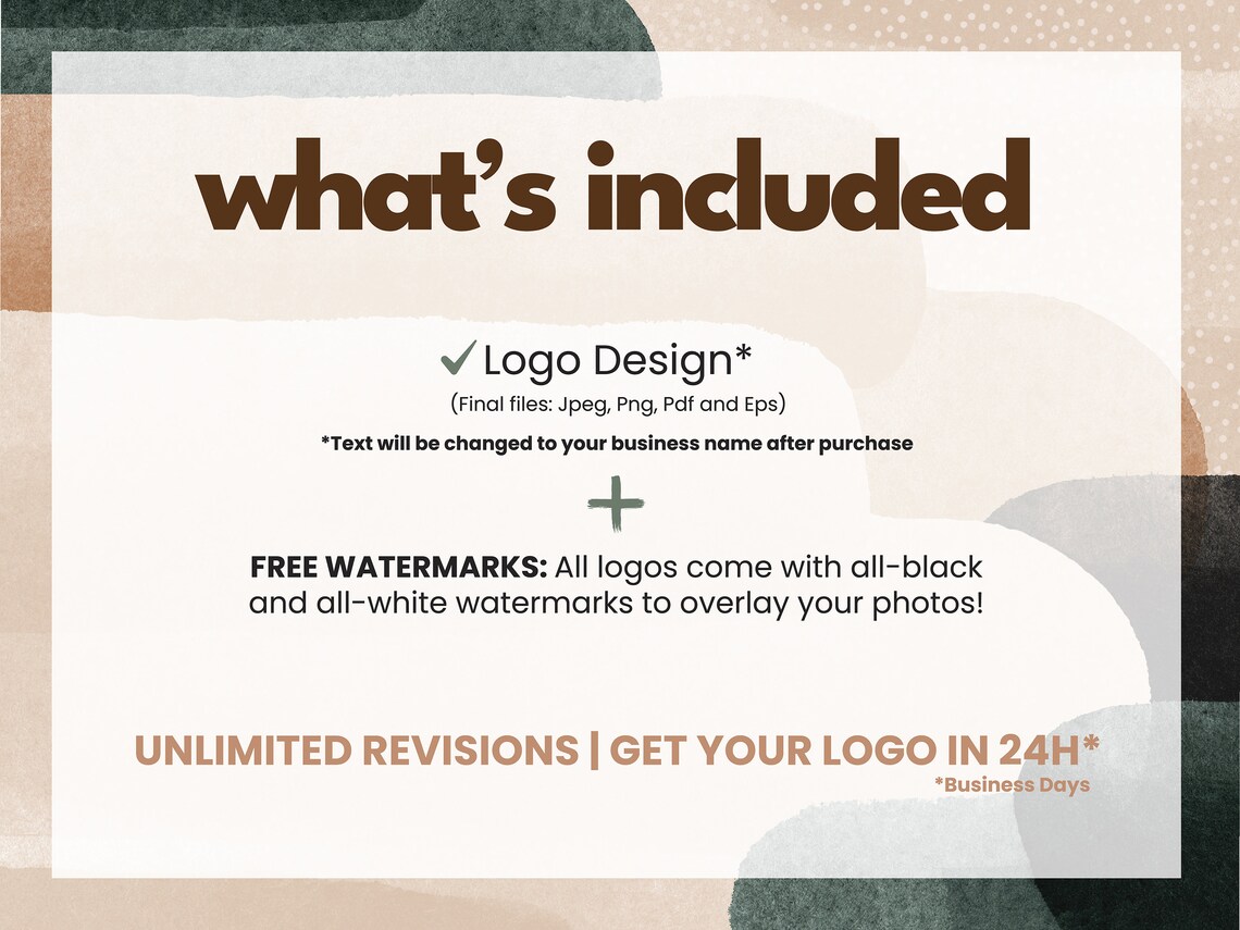 Skin Care Logo, Text Logo, Premade Logo Design, Geometric Design Logo ...