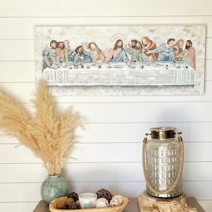 The Last Supper Painting - Fine Art Prints and Gallery Wrapped Canvas ...