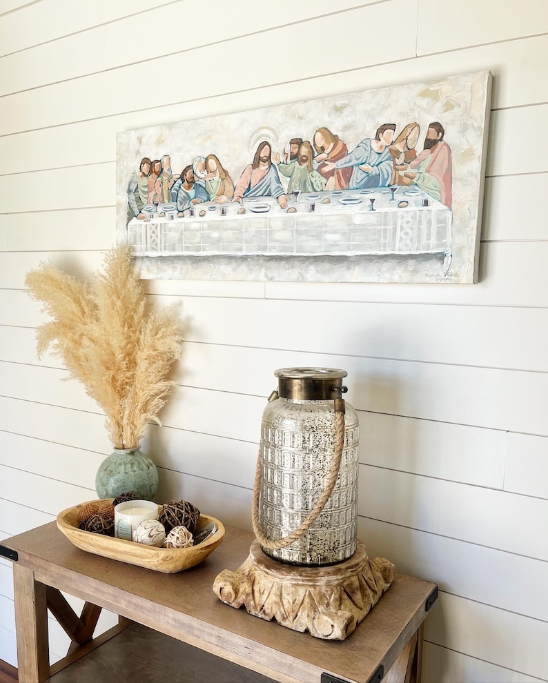 The Last Supper Painting - Fine Art Prints and Gallery Wrapped Canvas ...