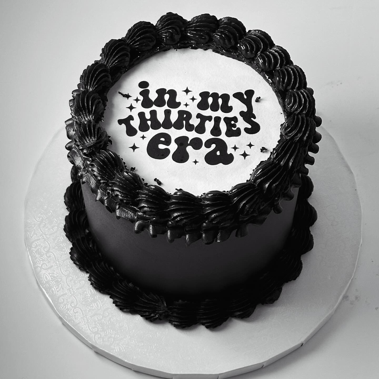Burnaway Cake Images Death to My Forties for 6 Cake - Etsy