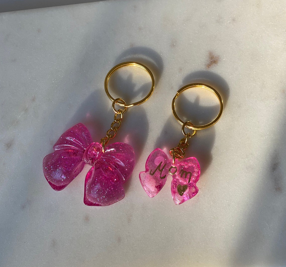 Coquette Trendy Keychain - Etsy