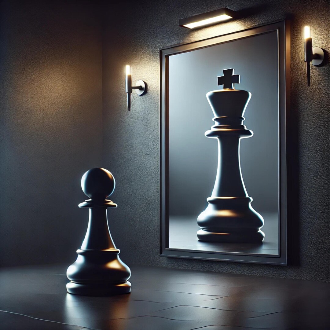 Chess Reflection Art - Etsy