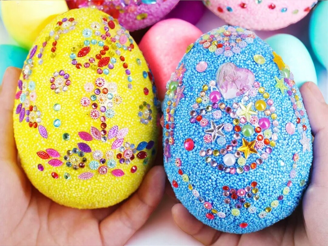 Personalized DIY Easter Egg Kit for Kids, DIY Childrens Craft Kit for ...