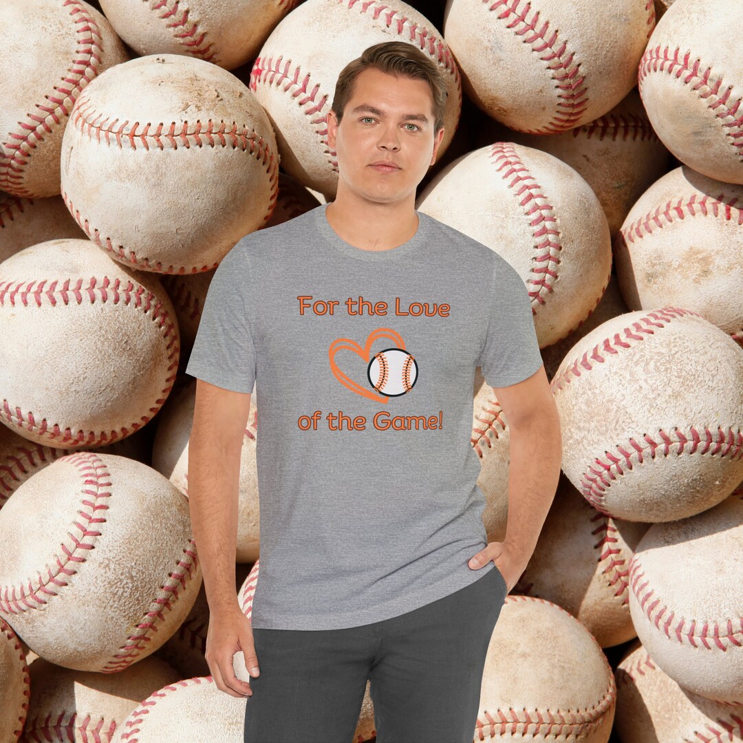 BASEBALL FAN TSHIRT Love of the Game Baseball Tshirt Womens Baseball ...