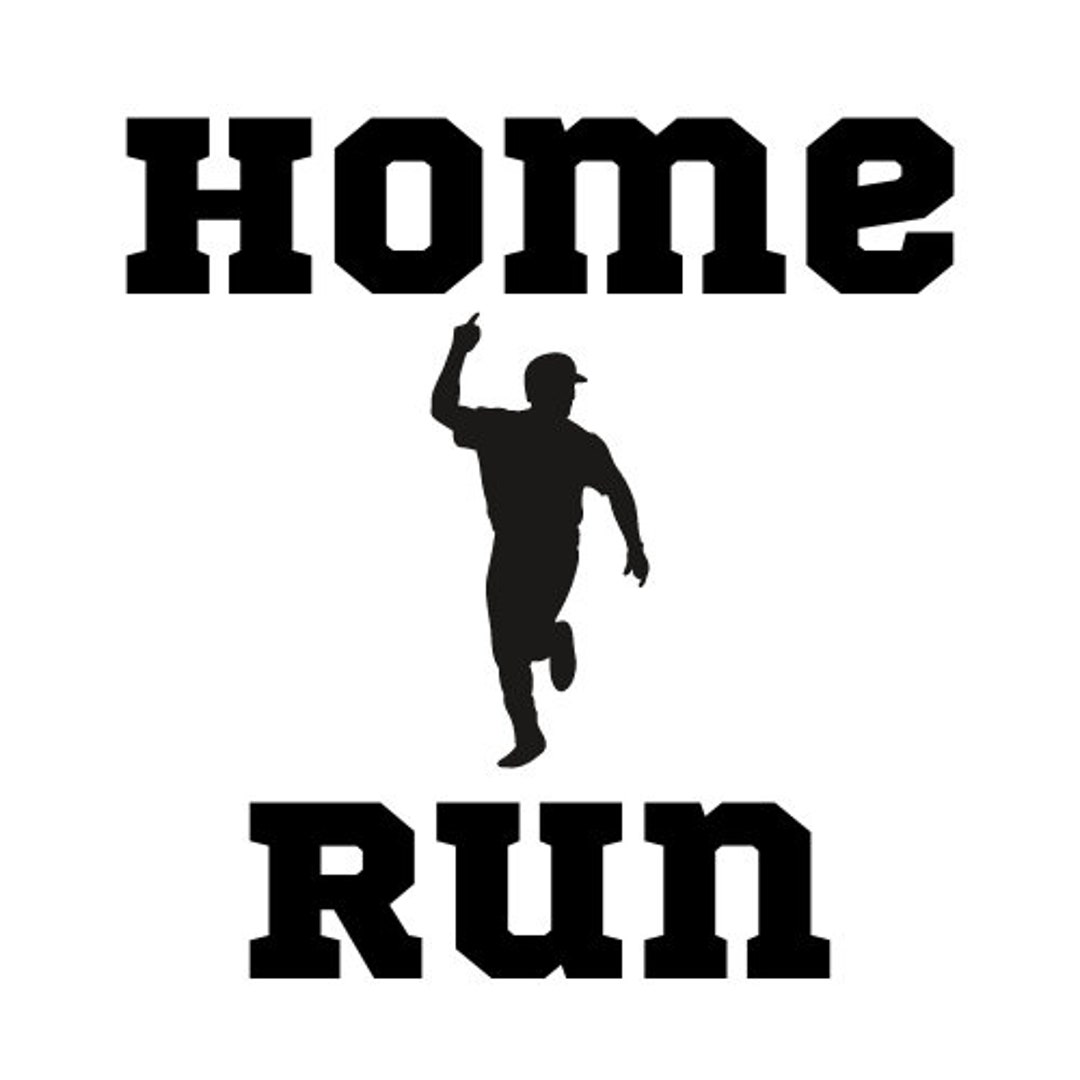 Home Run Svg, Baseball Svg, Digital Download, Svg File, Svg for Cricut ...