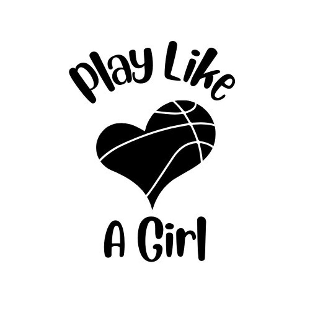 Play Like a Girl Basketball Svg, Basketball Svg, Girl Svg, Digital ...