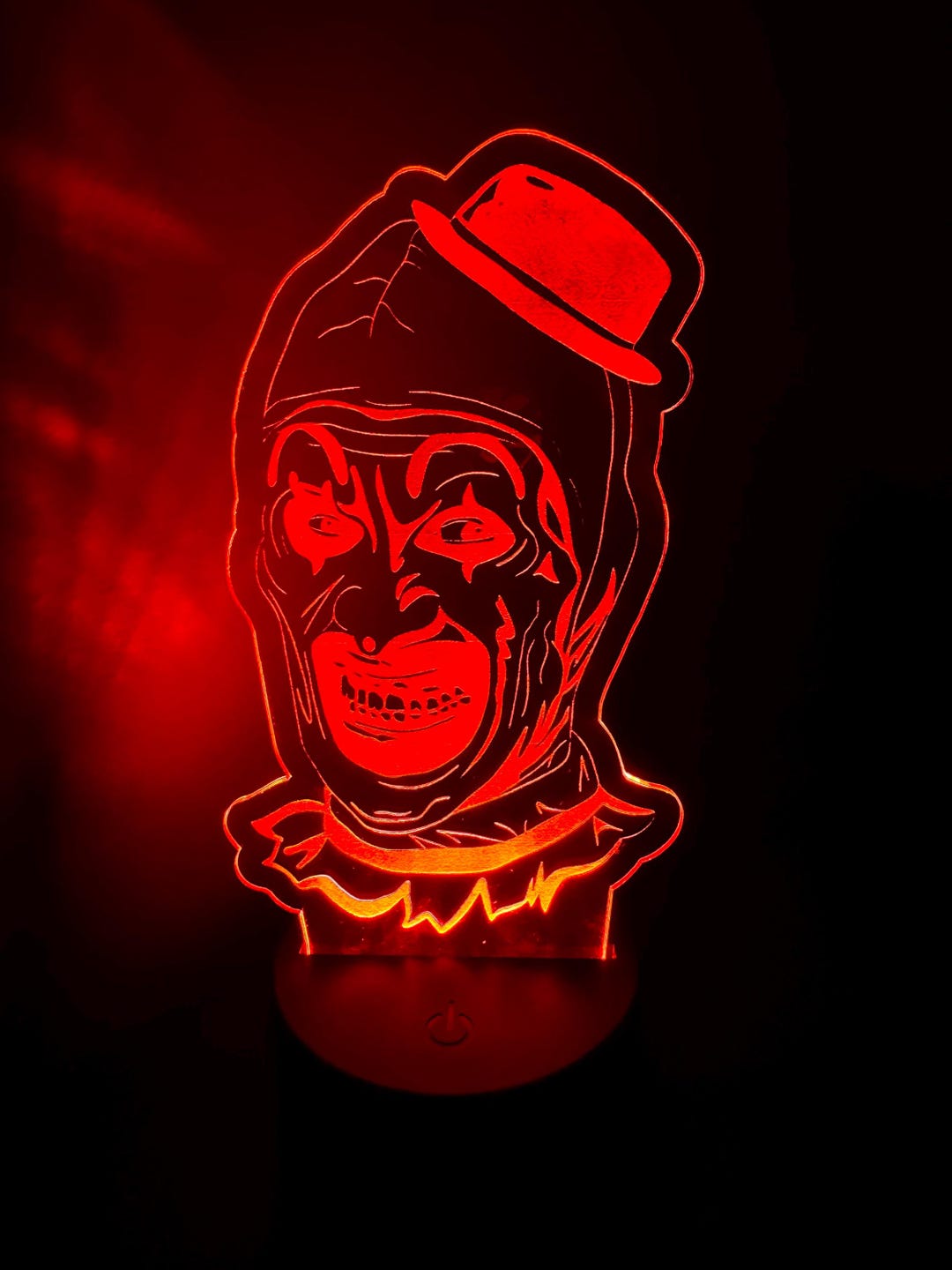 Terrifier Art the Clown Night Light - Etsy
