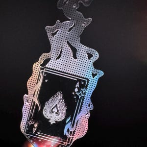 Gambit Cosplay LED Ace Card Prop - Etsy