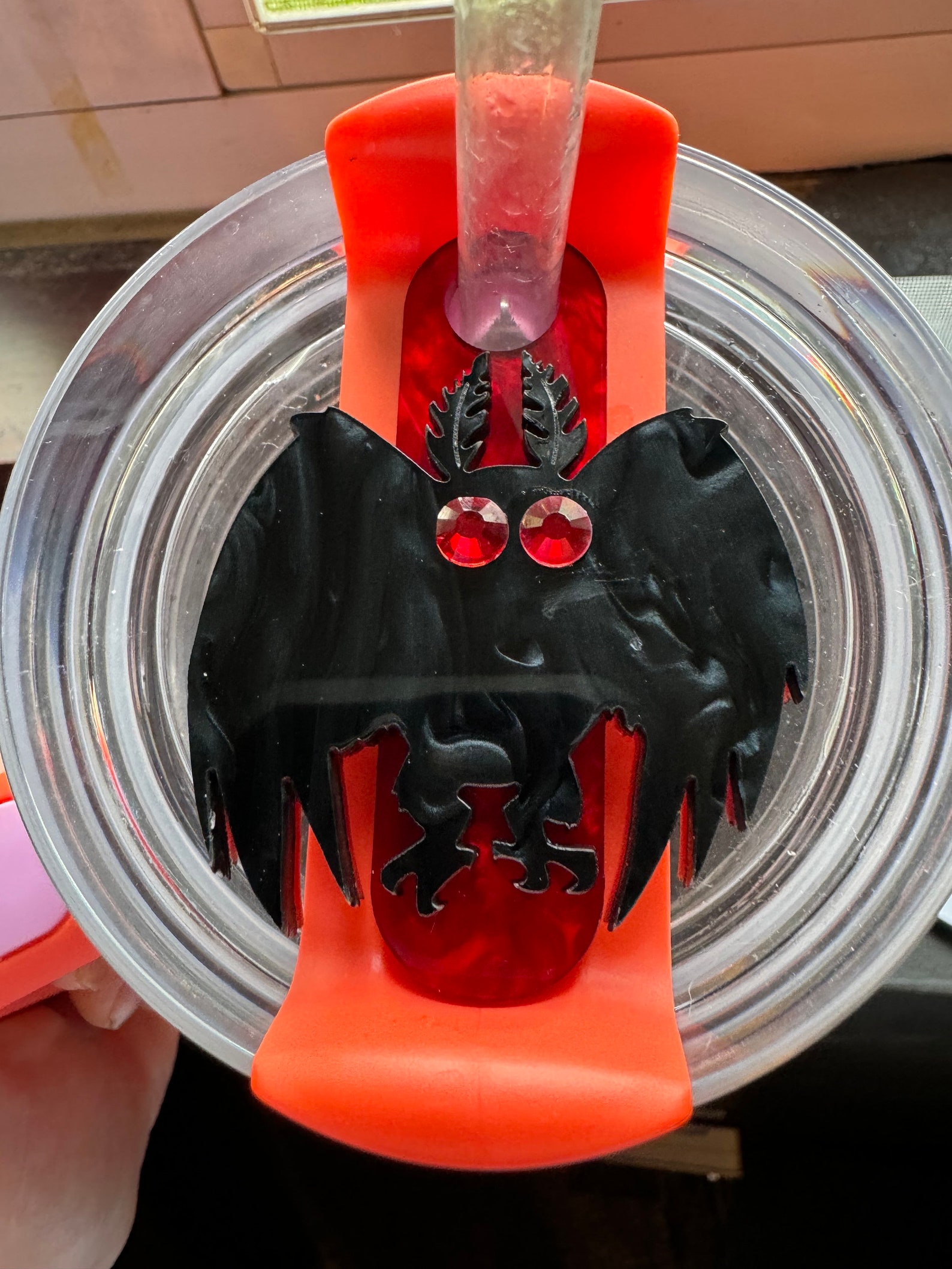 Mothman Cryptid H20 Tumbler Topper - Etsy