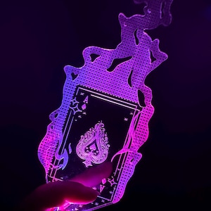 Gambit Cosplay LED Ace Card Prop - Etsy