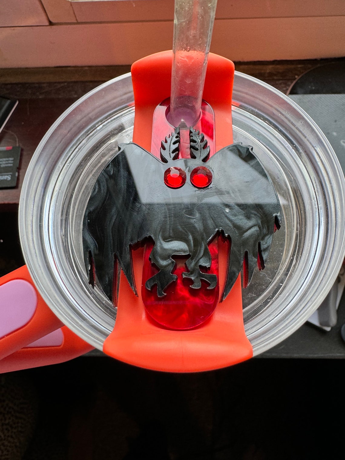 Mothman Cryptid H20 Tumbler Topper - Etsy