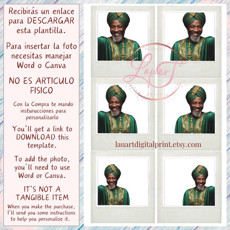 Three Kings Day Letter & Diploma, Personalized Gift (digital Download ...