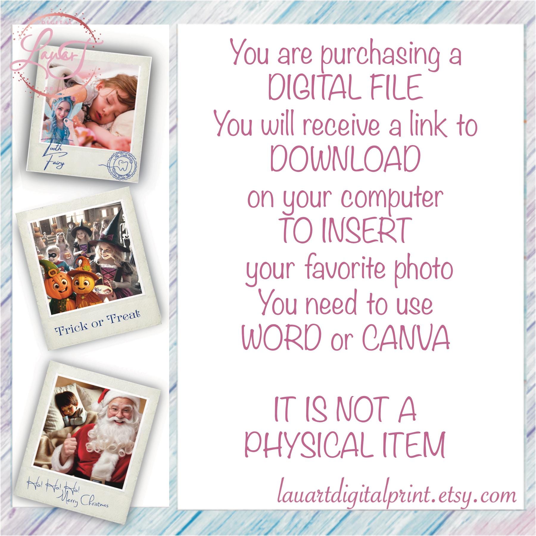 Tooth Fairy Selfie, First Tooth Memory. Personalized Gift. Do It ...