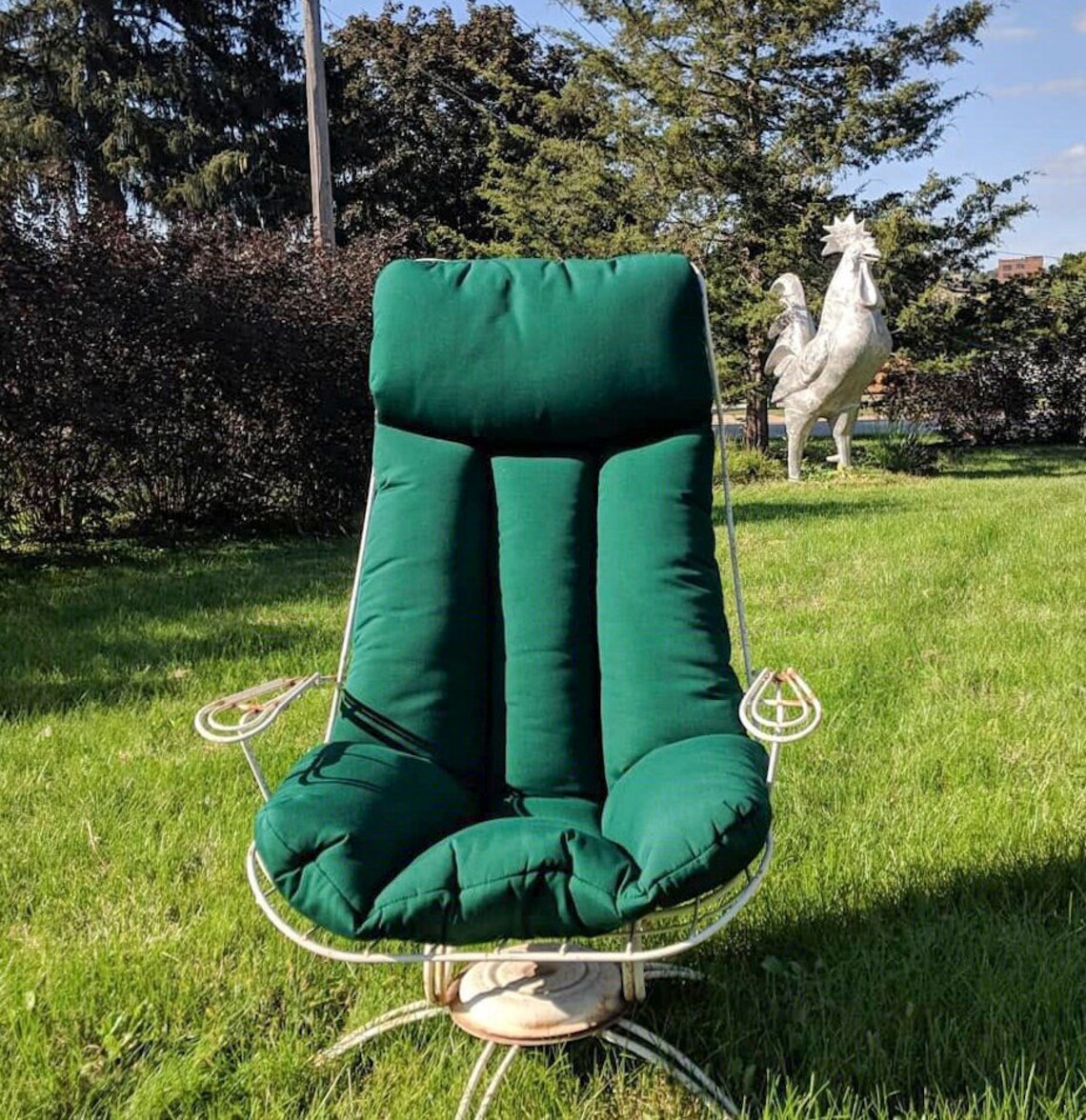 Homecrest Rivera High Back Swivel Rocker Replacement Cushion (71900S ...