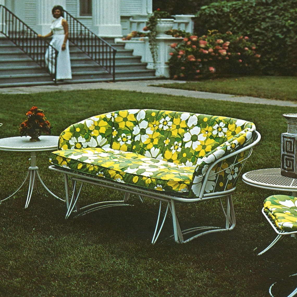 Homecrest Loveseat Glider Replacement Cushion Set (71440G) (replacement ...