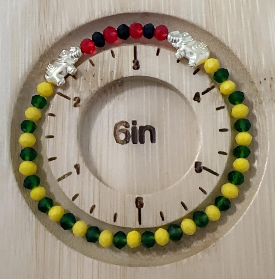 Orishas Stretch Bracelet Ildes De Santo Oshun Eleggua Yemaya Shango ...