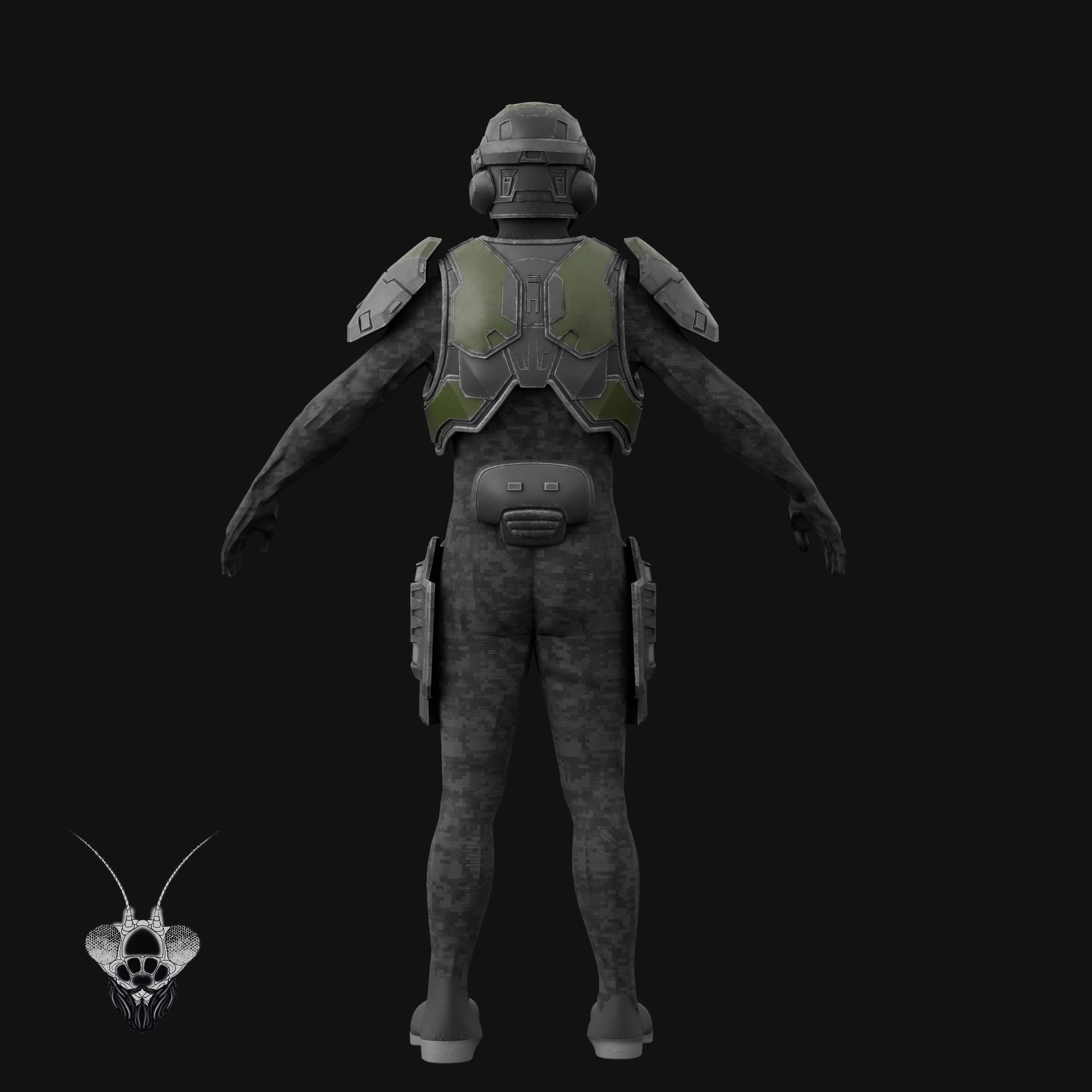 Halo Reach ODST and Marine Armor File With Halo Reach ODST Helmet Set ...