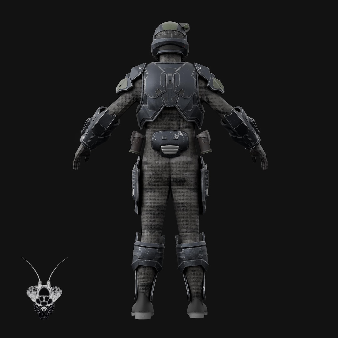 Halo Reach ODST and Marine Armor File With Halo Reach ODST Helmet Set ...