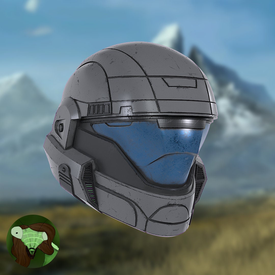 Halo Reach ODST Helmet and Attachments 3D Print FILE ONLY - Etsy