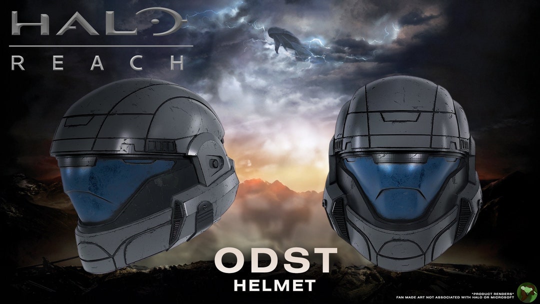Halo Reach ODST Helmet - Etsy