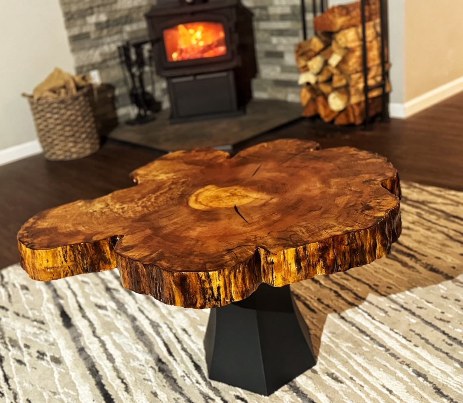 Live Edge Coffee Table - Etsy