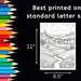 Country Fields Coloring Pages, 40 Pages, Instant Pdf Download ...