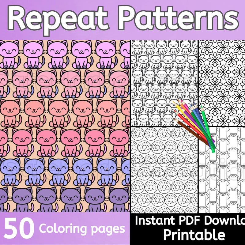 Mandala Coloring Pages - Etsy