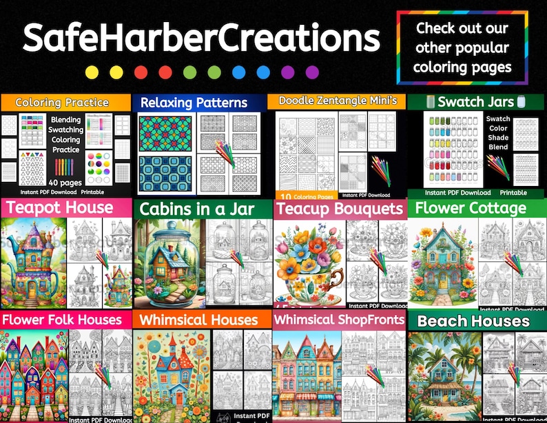Patrones repetidos para colorear, 50 páginas para descargar e imprimir ...