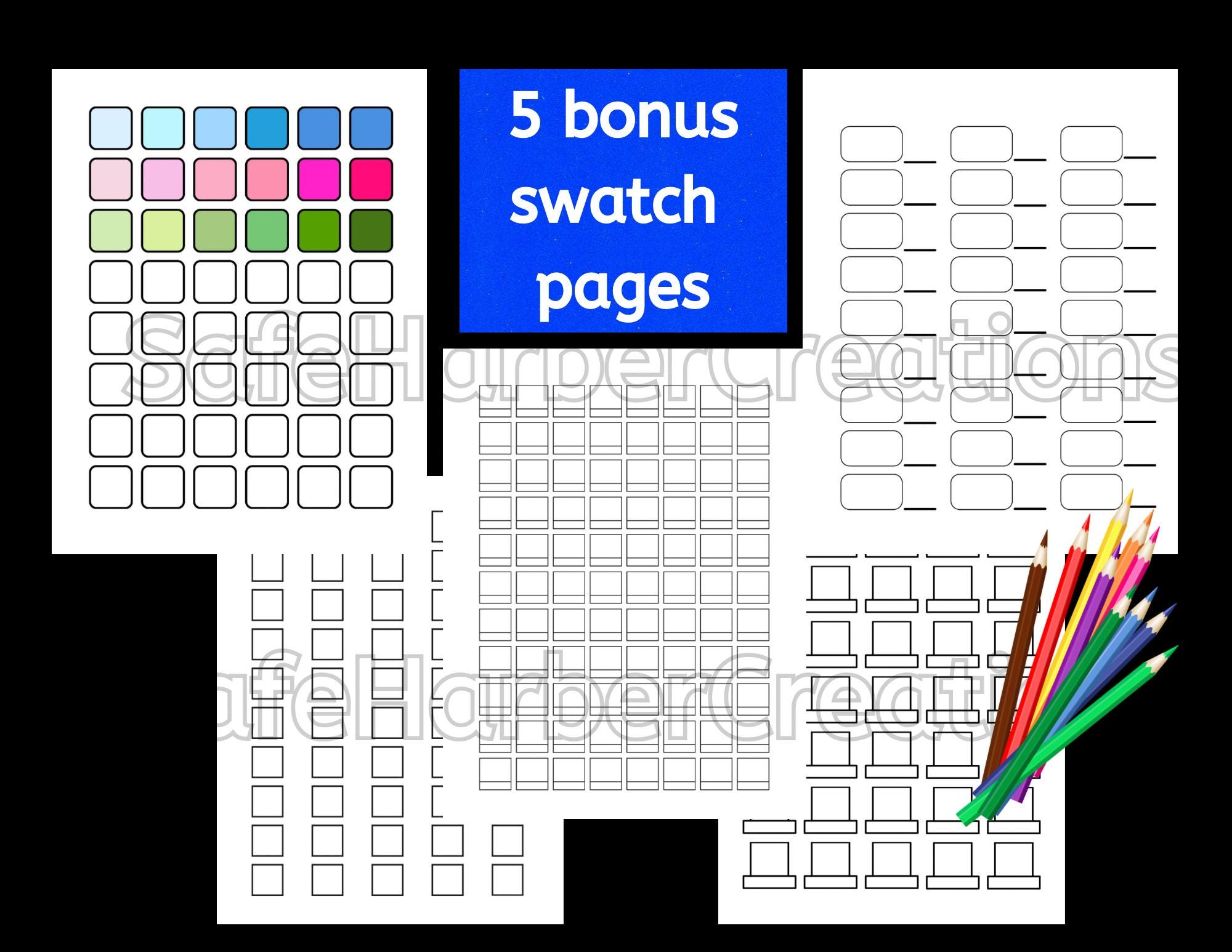 Coloring Patterns, 60 Pages, Instant Download, Printable, Geometric ...