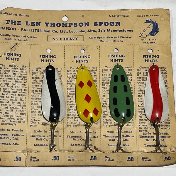 Old Fishing Lures - Etsy