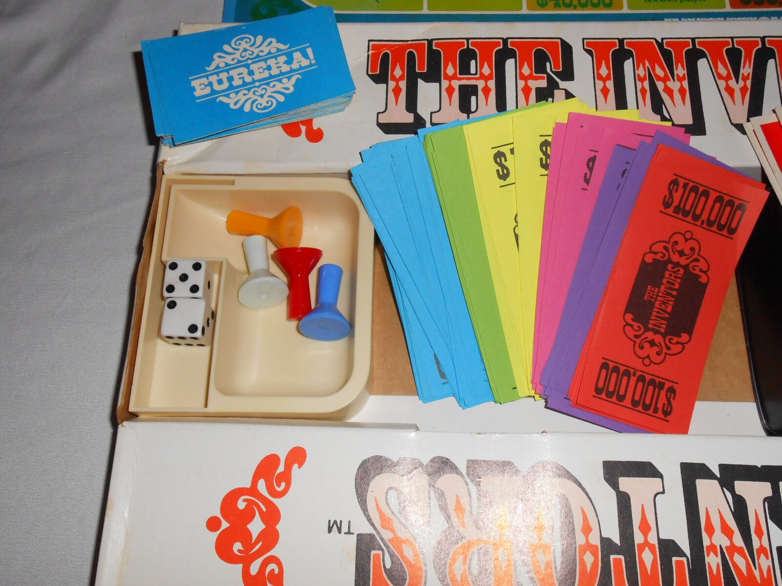 THE INVENTORS Board Game, 1974 Edition by PARKER no. A-11, English ...