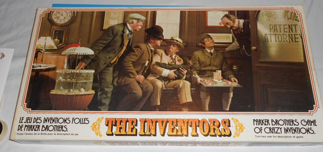 THE INVENTORS Board Game, 1974 Edition by PARKER no. A-11, English ...