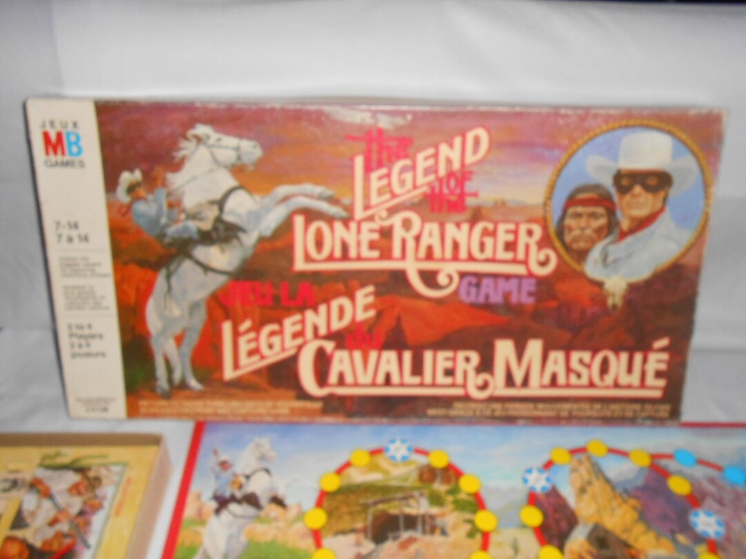 The Legend of the Lone Ranger - Board Game (C4108), 1980 Edition by ...
