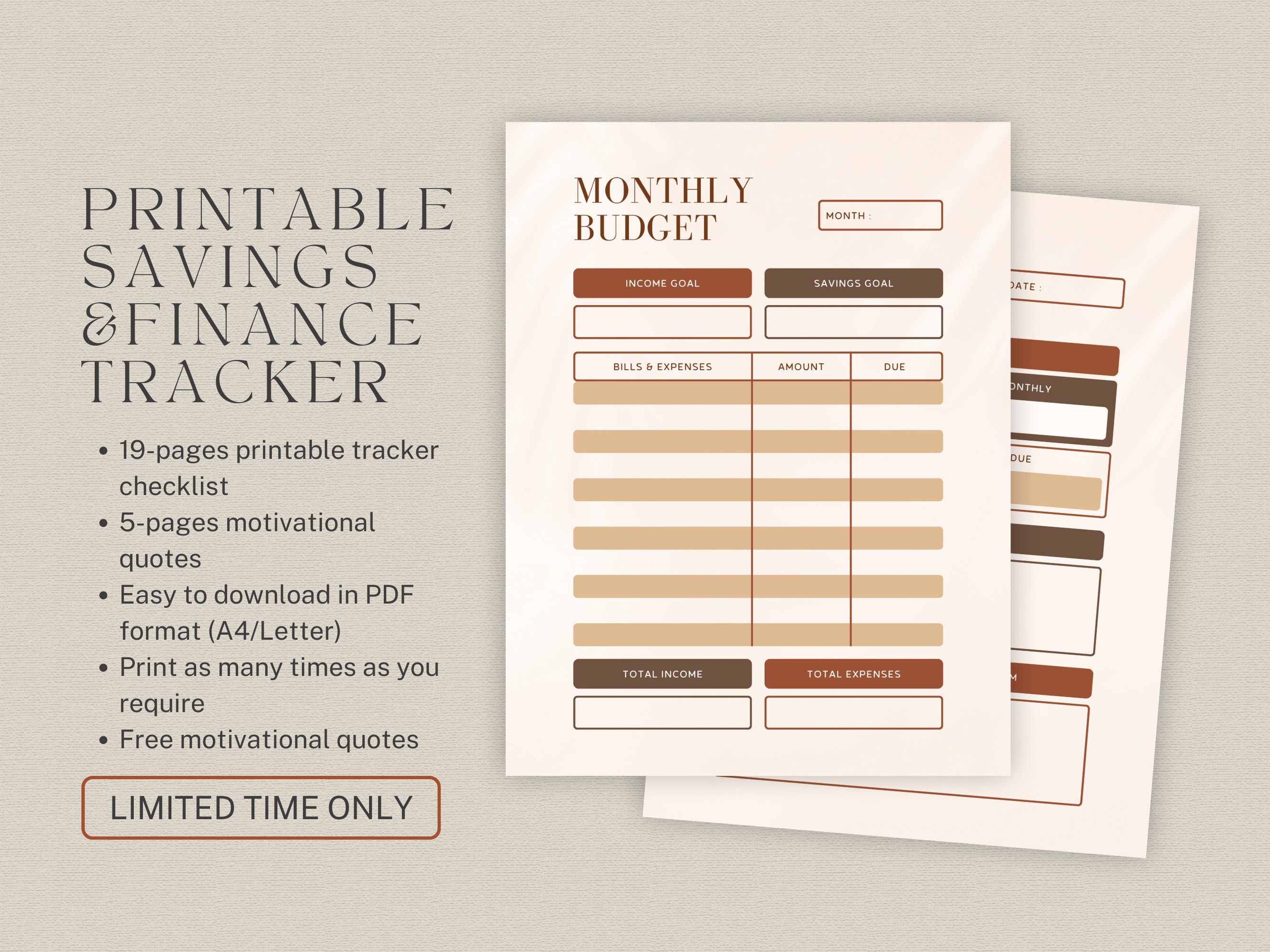 2025 Printable Budget Planner, Finance Planner, Budget Planner ...