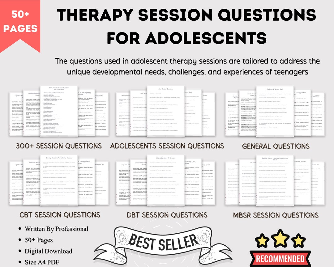 Therapy Session Questions, Counseling Questions, Therapy Interventions ...