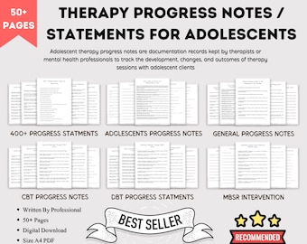 Child Therapy Interventions for Progress Notes, Therapeutic ...