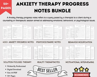 Adolescent Therapy Progress Note Statements, Therapy Progress Notes ...