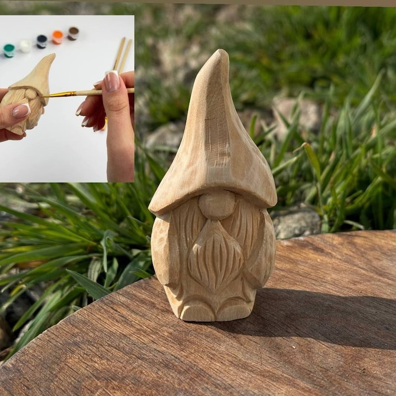 Wooden Gnomes - Etsy