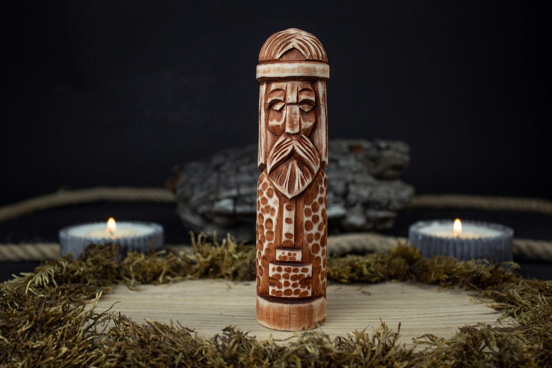 Thor God of Lightning and Protector of Mankind, 6 Inches, Red Viking ...