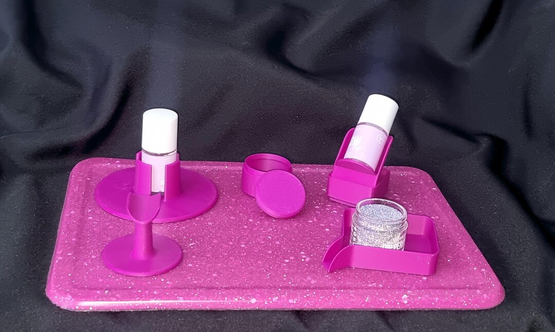 Nail Powder Dipping Tool Kit Plus Silicone Protection Mat. Available in ...
