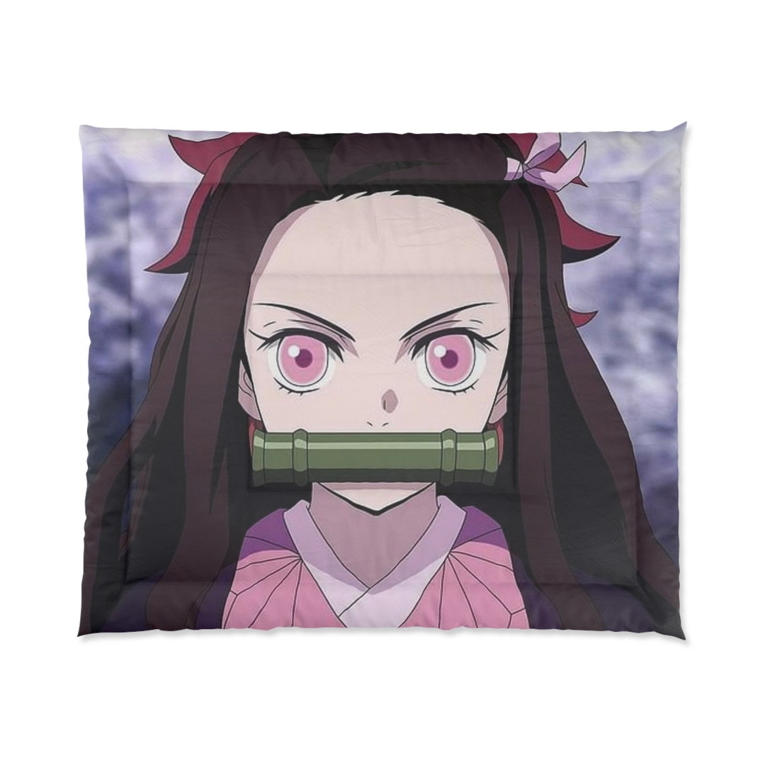 Nezuko Kamado Anime Comforter Demon Slayer - Etsy