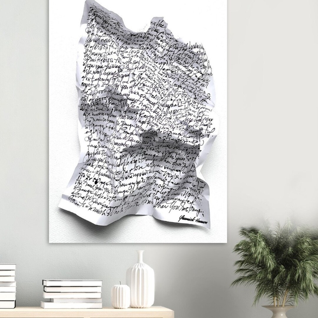 Abstract Calligraphy Graphic Design Print Graphic Design Poster Modern ...