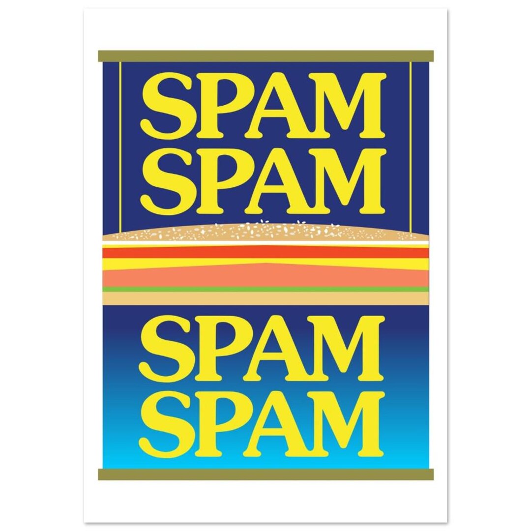 Spam Wall Art, Pop Art, Pop Wall Print, Art Hawaii Print Hawaii Wall ...