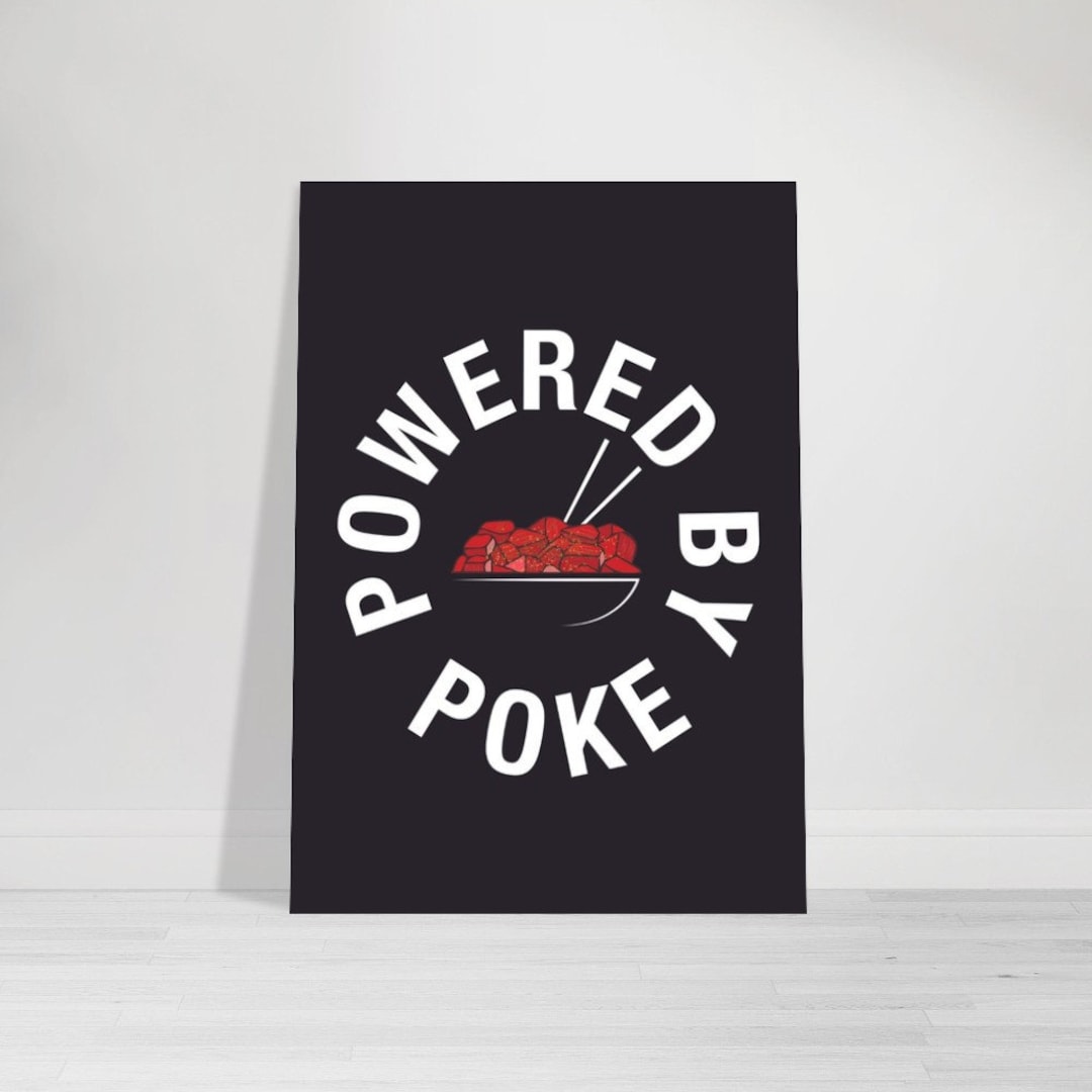 Poke Life, Poke Lover, Poke Print , Hawaii, Poke Gift, Hawaiian Gift ...