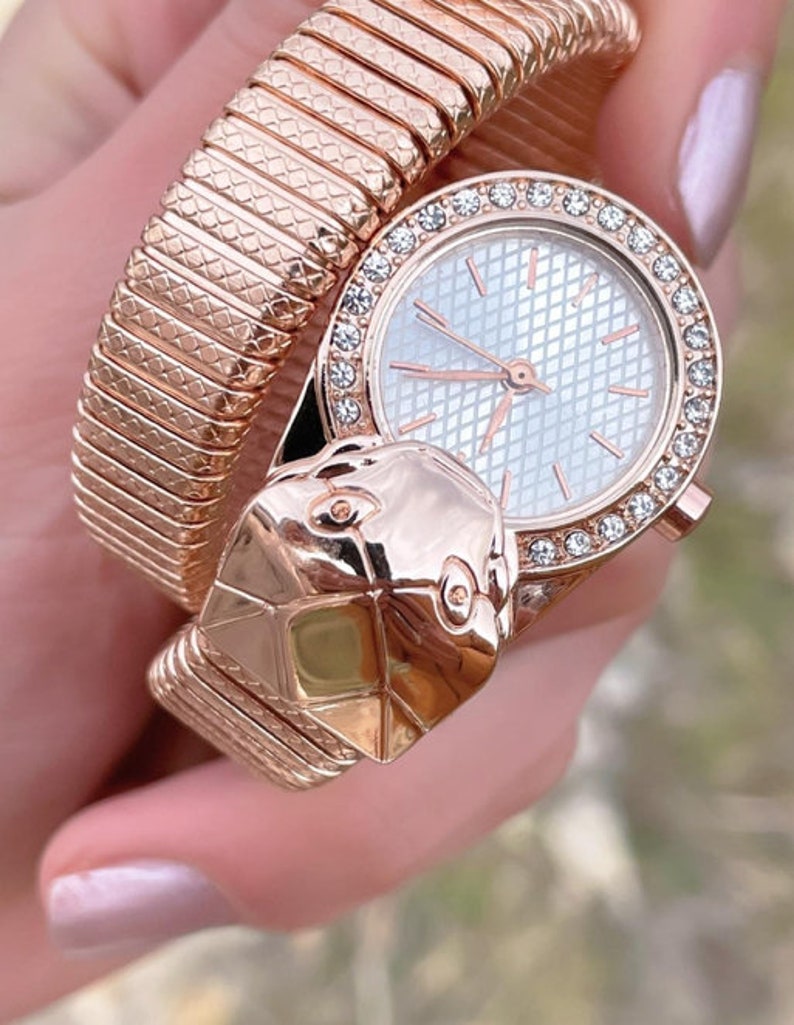 3 Different Color Luxury Snake Model Wristwatch, Luxury Wristwatch ...