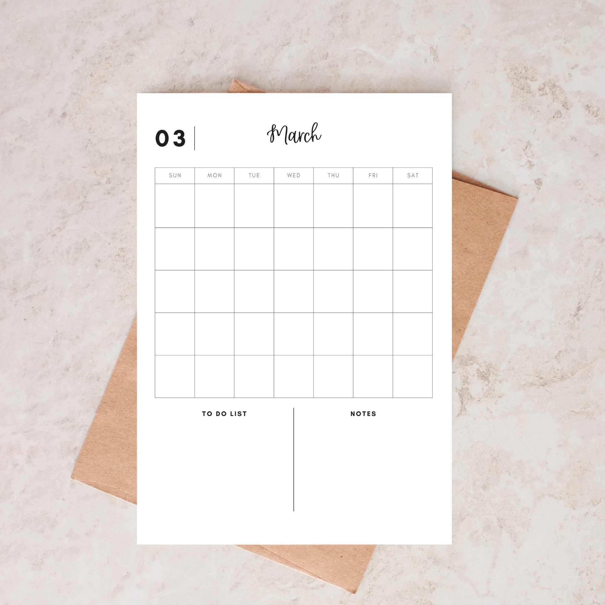 Printable Yearly Planner Digital Download Planner Printable Planner ...