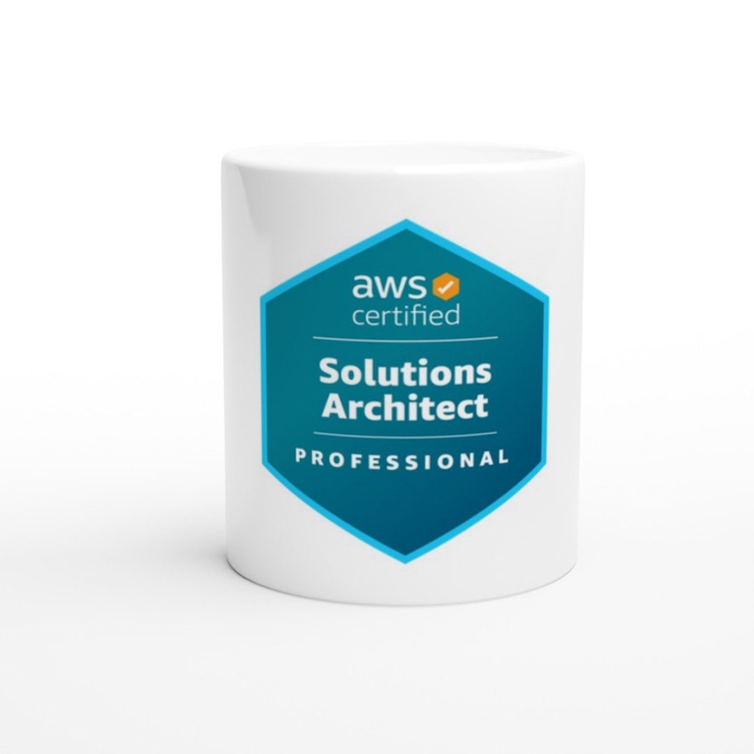 Architecting AWS Solutions fueled by Coffee Pro Certified Mug - Etsy