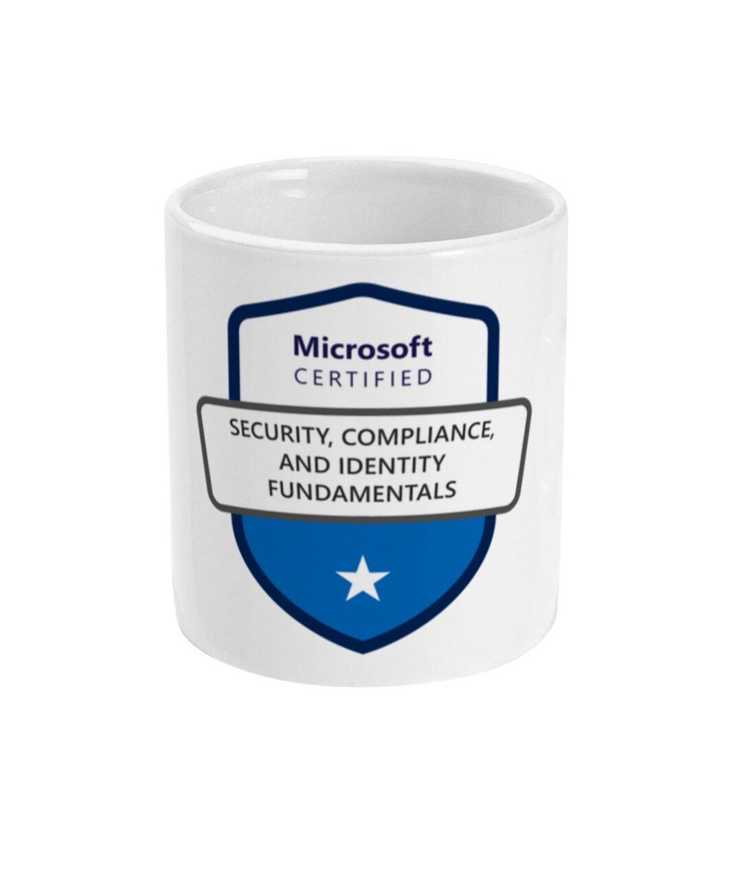 11oz Mug Microsoft Certified Security, Compliance, and Identity ...