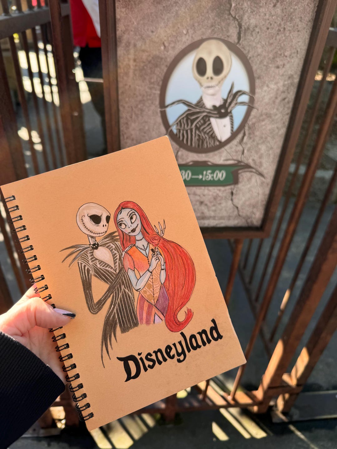 Disneyland Jack Skellington and Sally Autograph Book/signature Book - Etsy